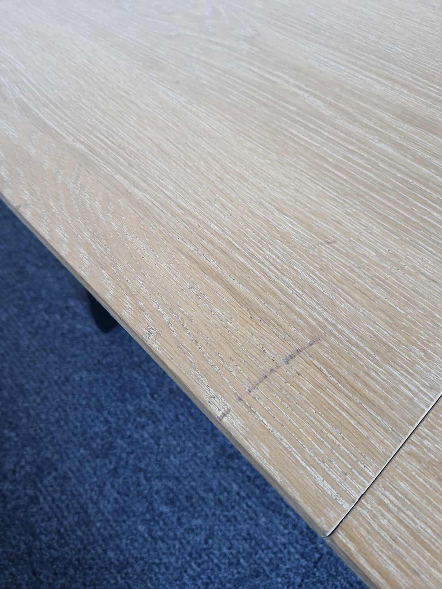 Solid Oak and Black Dining Table 140cm (4-6 seater) – ExdiFurniture